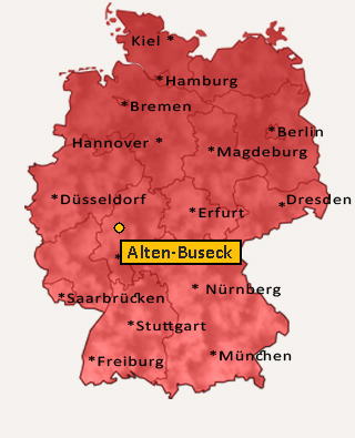 Entfernung Alten-Buseck (Buseck Alten-Buseck)