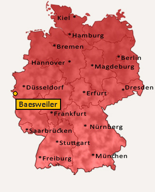 Entfernung Baesweiler