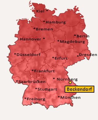 Entfernung Beckendorf (Bad Kötzting Beckendorf)