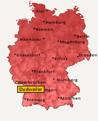 Entfernung Dudweiler (Saarbrücken Dudweiler)