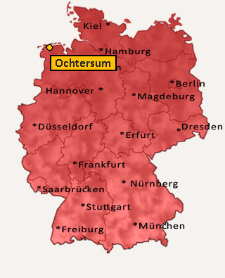 Entfernung Ochtersum